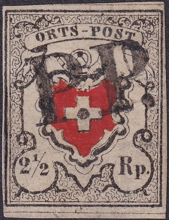 ORTS POST, T.38 mit Attest, Kat: 2'300.- sauberes P.P.(VIII) (Gebraucht ...