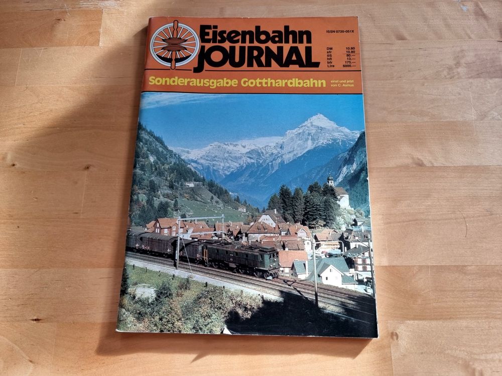Sonderausgabe Gotthardbahn Eisenbahn Journal | Kaufen auf Ricardo