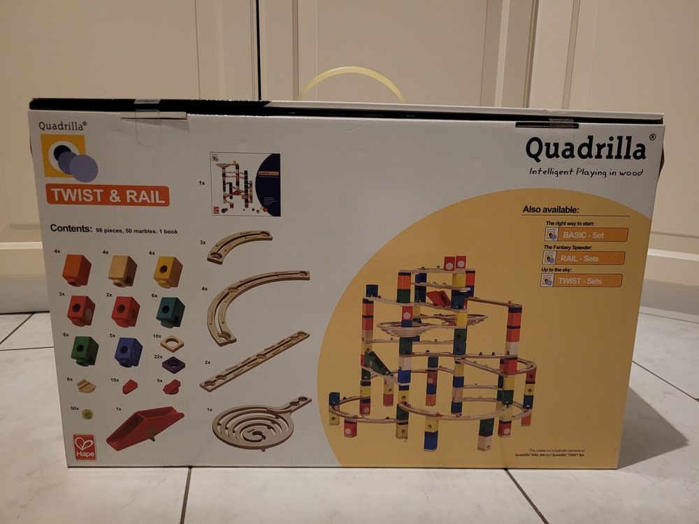 Quadrilla Murmelbahn-Set / 98 Teile | Kaufen auf Ricardo