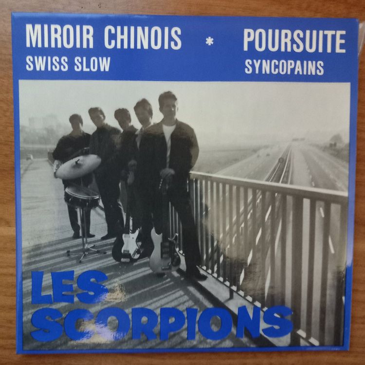7" EP Les Scorpions "Miroir chinois" NOS Garage Band Psych (Neuf avec ...