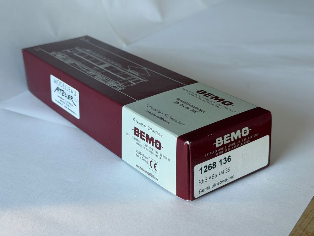 PIROVINO BEMO 1268 136 H0m: RhB ABe 4/4 36 (Neu und originalverpackt ...