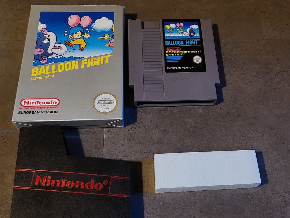 Balloon Fight OVP Action Series NES Nintendo (Gebraucht) in Recherswil ...
