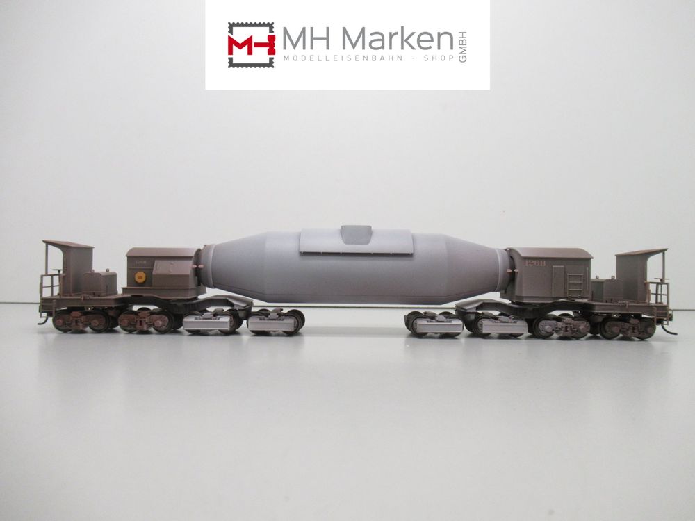Trix 24910 Torpedopfannenwagen Nr.126B Gleichstrom DC GS H0 (Gebraucht ...