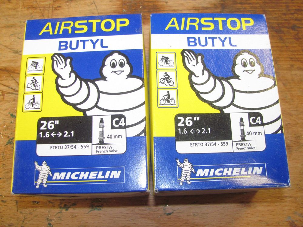 2x Fahrrad Schlauch Veloschlauch MICHELIN C4 26" 1.6 - 2.1 | Kaufen auf ...
