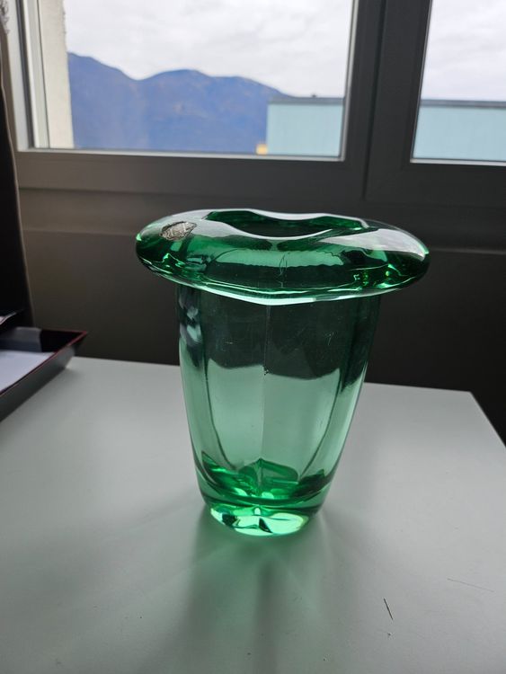 DAUM FRANCE ART DECO BLLEIKRISTAL VASE UM 1930 | Kaufen auf Ricardo