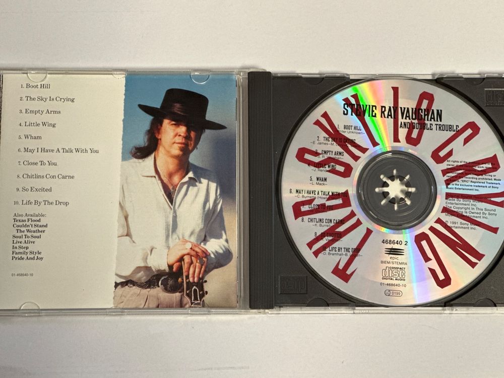 Stevie Ray Vaughan And Double Trouble – The Sky Is Crying | Kaufen auf ...
