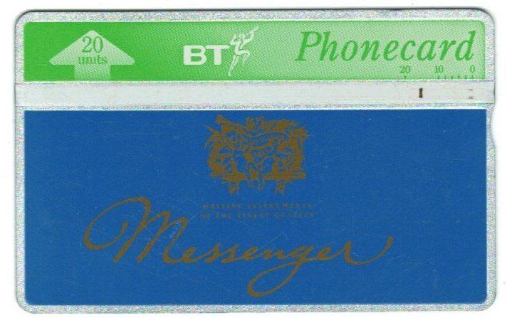 Telefonkarte British Telecom BTA-084 W. H. Smith Messenger (Gebraucht ...