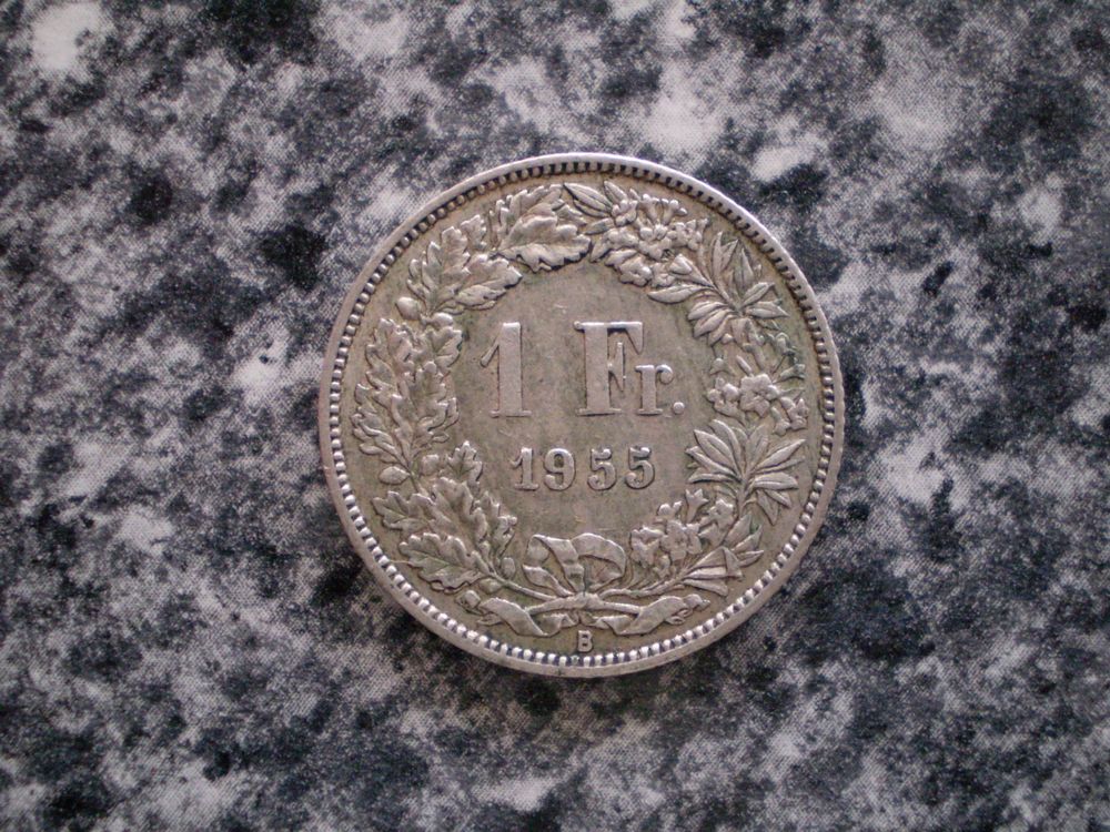 1 Fr.1955 !!! sehr Rar !!! ab 1.- !!! (Gebraucht) in Dierikon für CHF 15 – mit Lieferung auf ...