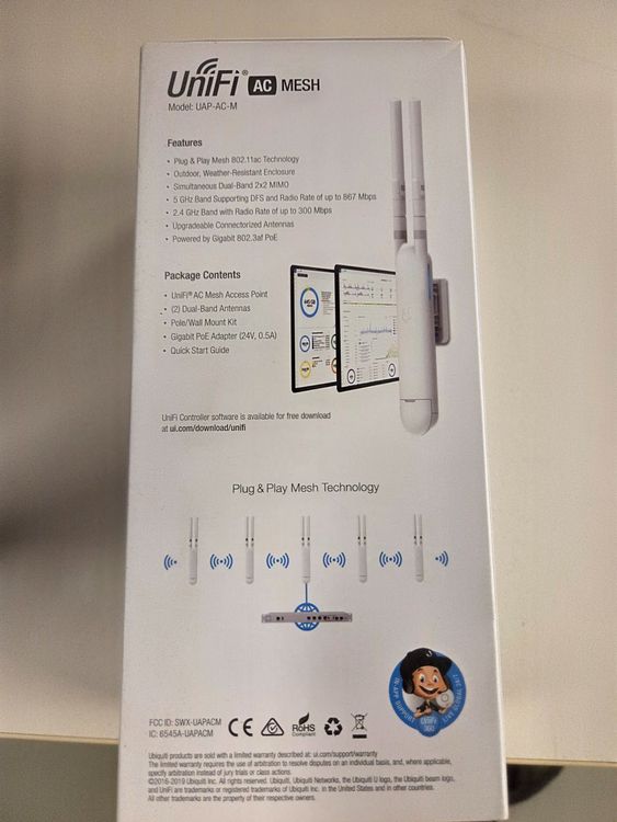 Unifi AC Mesh (Model UAP-AC M) (Neu und originalverpackt) in Ins für ...