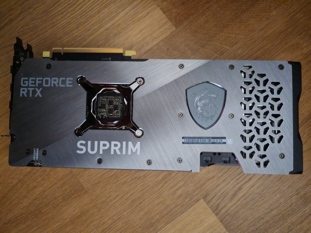 MSI GeForce RTX 3070 Ti Suprim X - 8GB (Gebraucht) in Reichenburg für ...