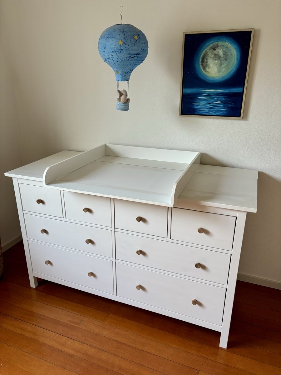 Wunderschãne Hemnes Kommode Wickeltisch Ebenbild