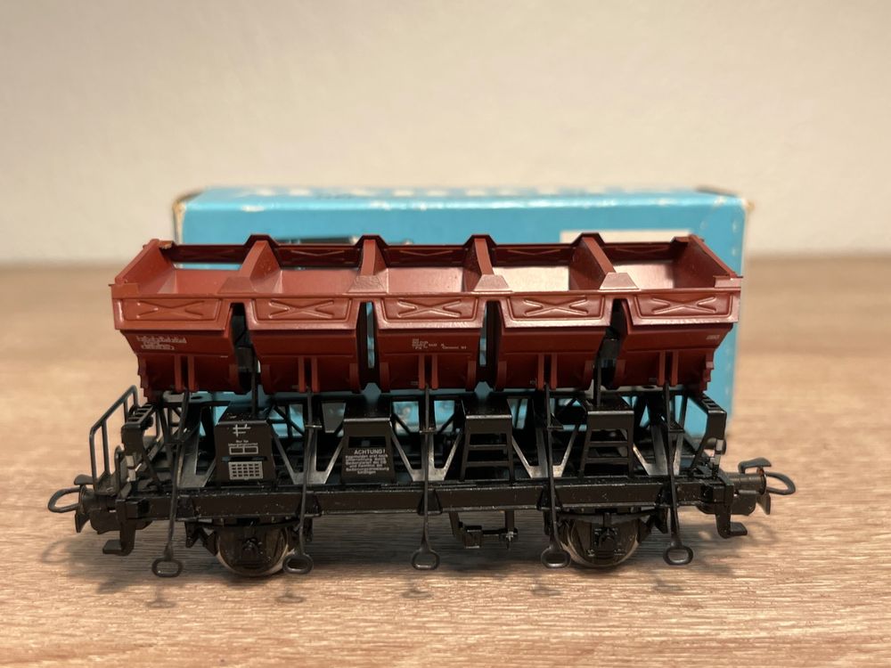 Märklin 4635 Muldenkippwagen H0 OVP (Gebraucht) in St-Aubin-Sauges für ...