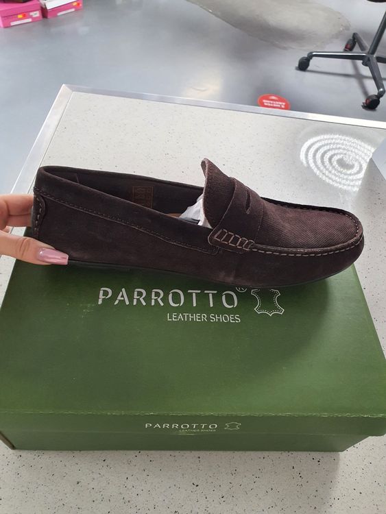 Parrotto Lederloafer braun neu Grösse 44 | Kaufen auf Ricardo