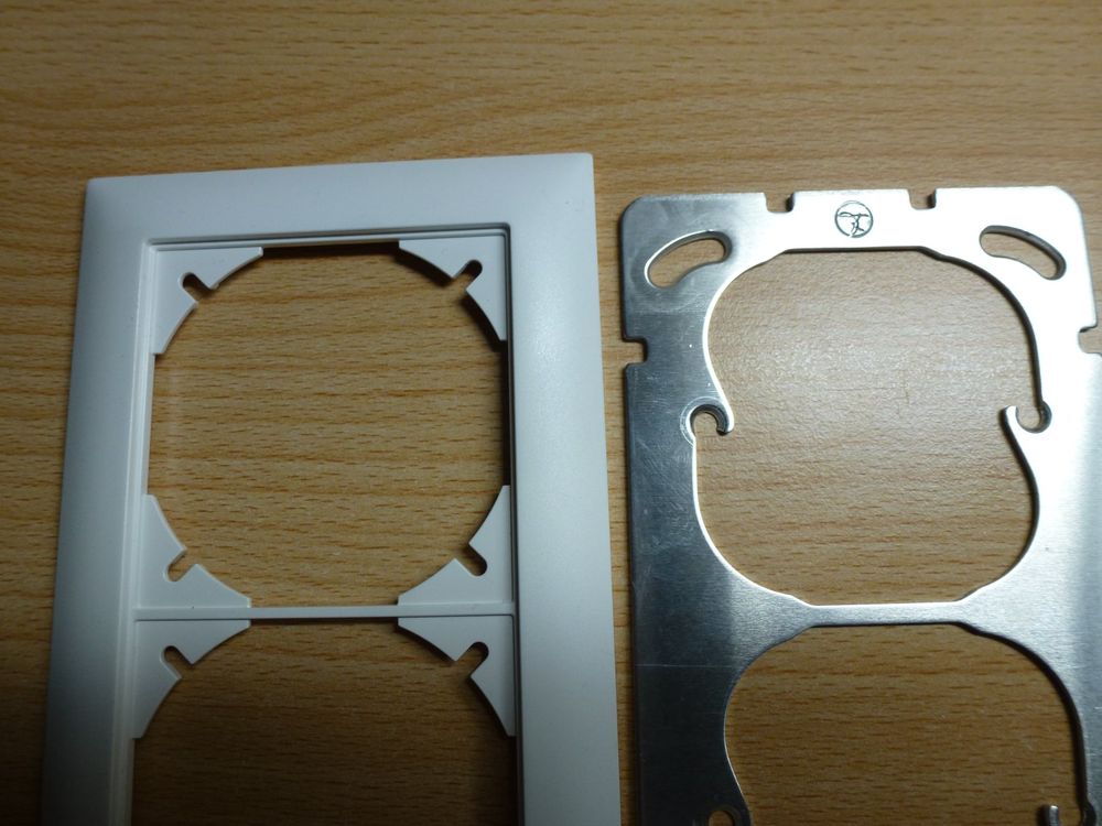 Feller Edizio Due UP Abdeckrahmen Gr.1-1 mit Montagerahmen w (Gebraucht ...