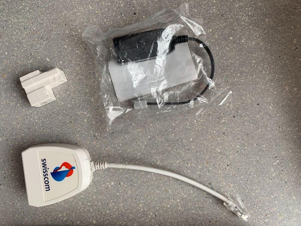 Swisscom Internet-Box mit Glasfaser-Kit (Gebraucht) in Bern für CHF 5 ...