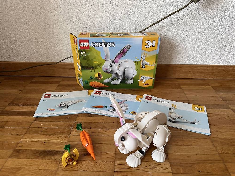 Lego Creator 31133 - Hase, Robbe oder Kakadu (Gebraucht) in Wolfhausen ...