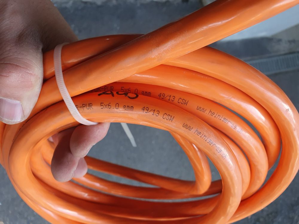 KABEL PUR 5x6 4m 5x6mm2 5G6 3LNPE 4 Meter | Kaufen auf Ricardo