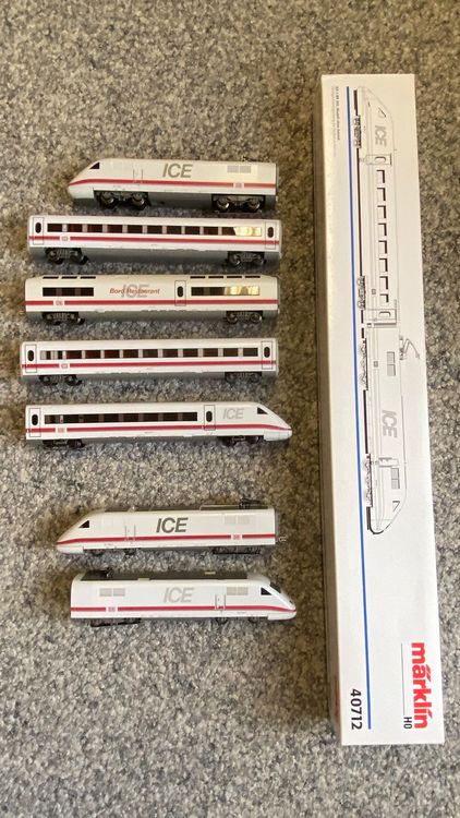 Märklin ICE 1/2 Digital mit neuem HLM/LED + Traktions-Set (Gebraucht ...
