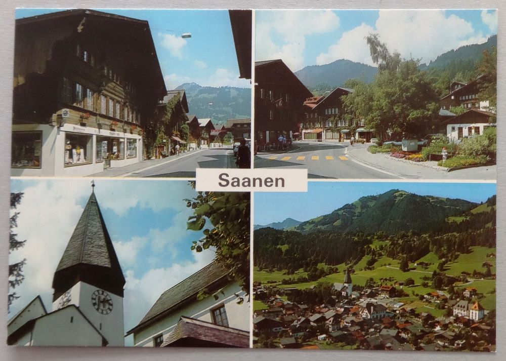 Saanen - Dorf und Kirche (Gebraucht) in Fétigny für CHF 1 – mit Lieferung auf Ricardo kaufen