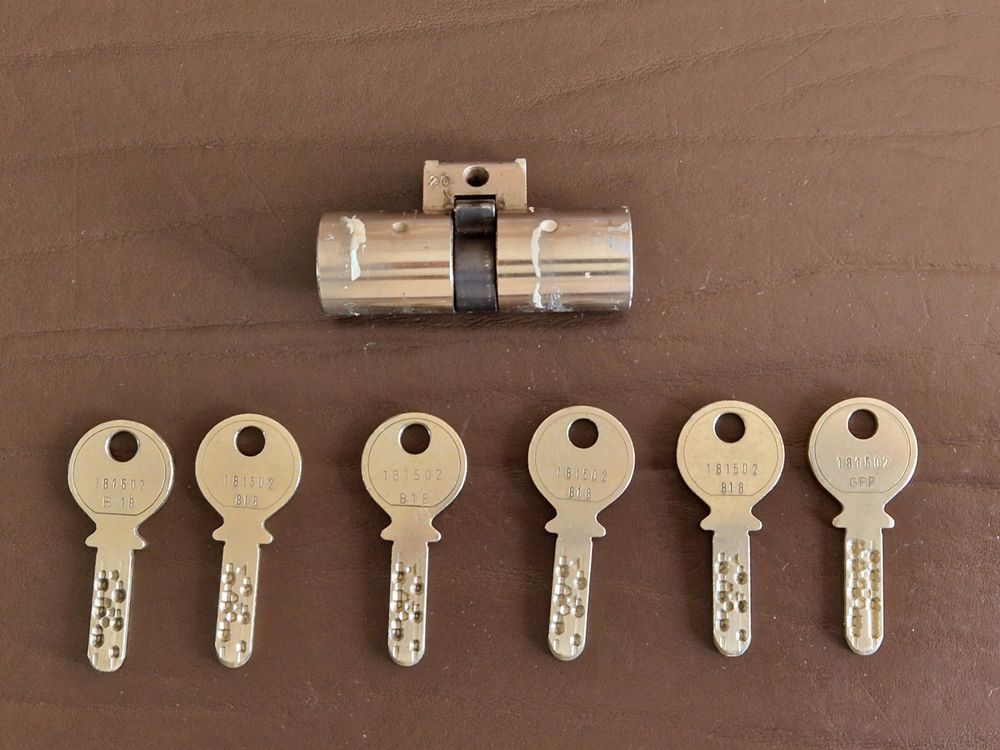 Schliesszylinder KABA 20 mit 6 Schlüssel (Gebraucht) in für CHF 35.9 ...