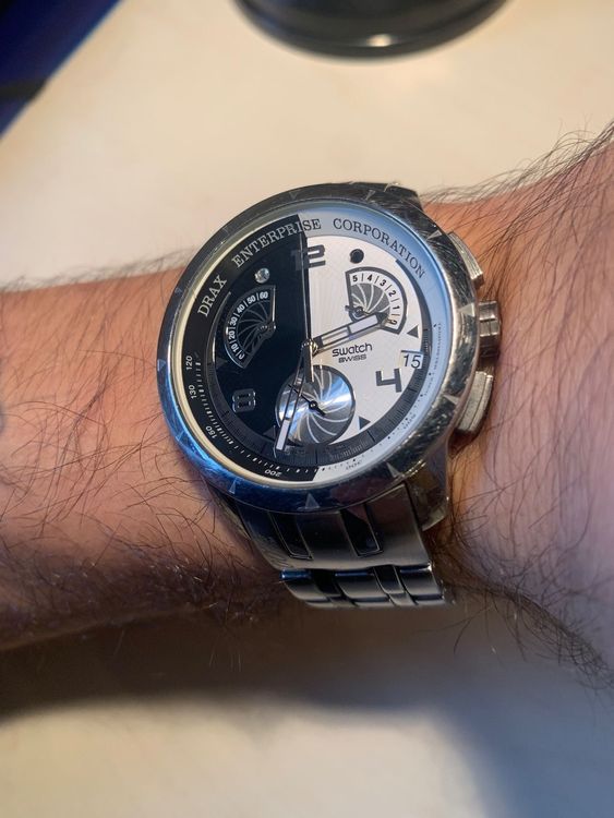 Swatch James Bond 007 Hugo Drax Moonraker Herrenuhr (Gebraucht) in ...