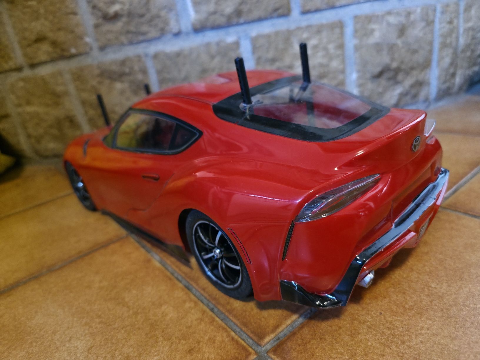 Carrosserie + Jantes 1/10 Tamiya Toyota Supra + Pneus (Gebraucht) in ...