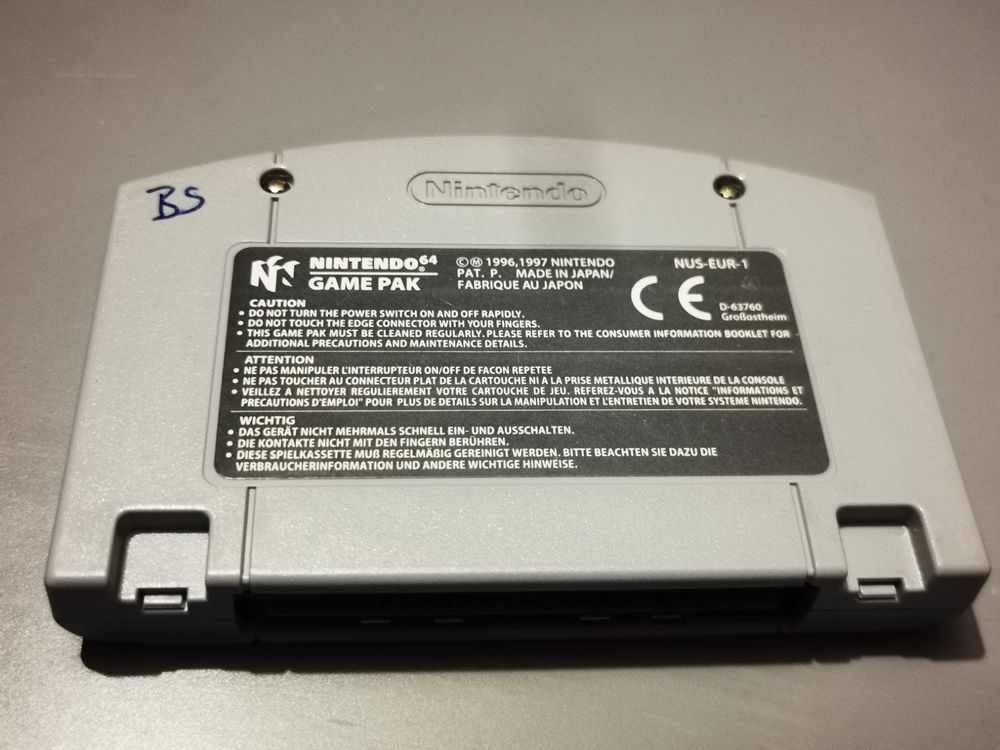 Nintendo 64 - Twisted Edge Snowboarding - getestet N64 1998 (Gebraucht ...