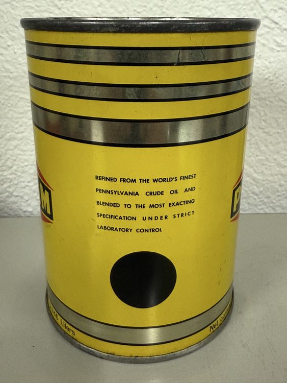 Rare et beau bidon d’huile Pen-Am US NOS (Gebraucht) in Cossonay-Ville ...