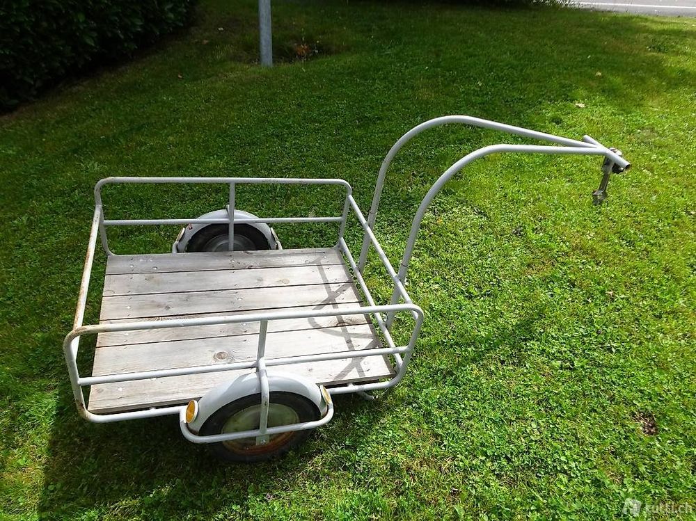 VELOANHÄNGER / TÖFFLIANHÄNGER mit KUPPLUNG (Gebraucht) in Luzern für CHF 60 – nur Abholung auf ...