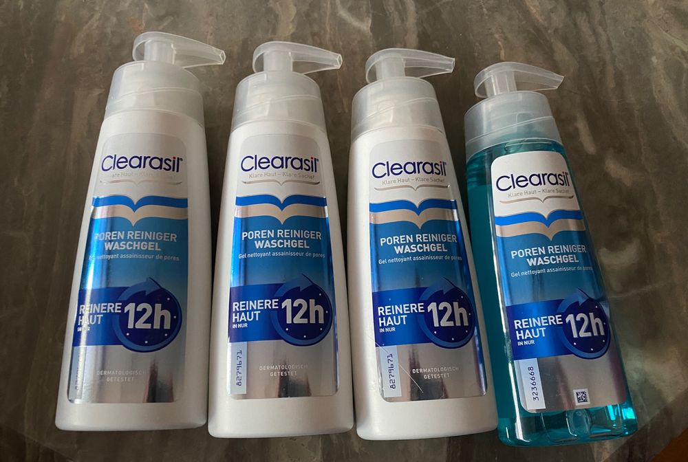 Clerasil Poren Reiniger Waschgel, 4 Stück (Neu und originalverpackt) in ...