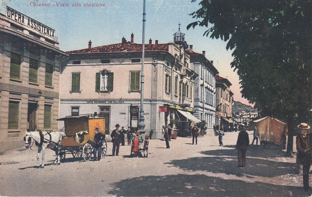 AK Chiasso Opera Assistenza con diligenza postale 1922. RARA | Kaufen ...