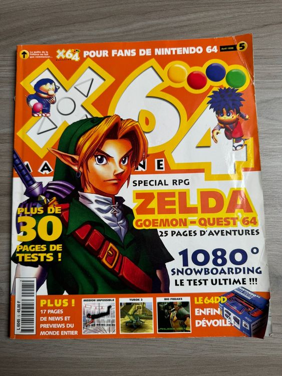 Magazine X64 Avril 1998 | Kaufen auf Ricardo
