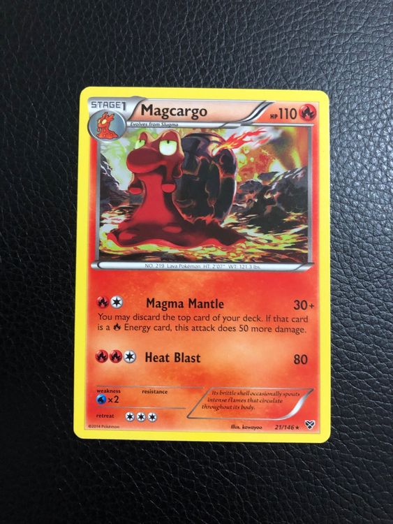 XY (Base Set) Magcargo rare 21/146 Ab 1 (Gebraucht) in Paradiso für CHF ...