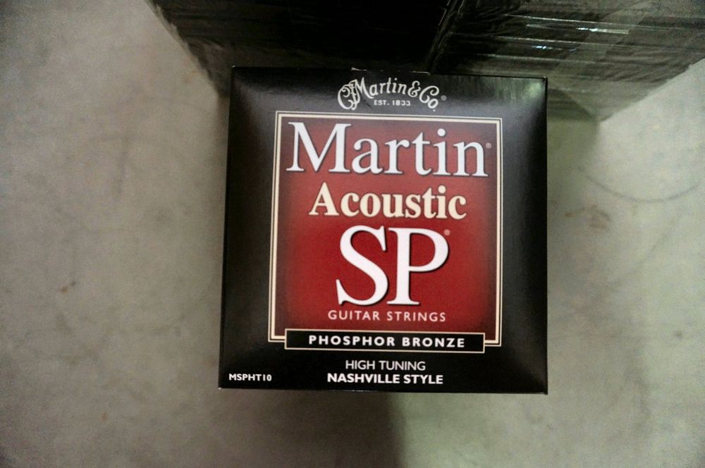 Martin Acoustic Guitar Strings Set MSPHT10 (Neu und originalverpackt ...