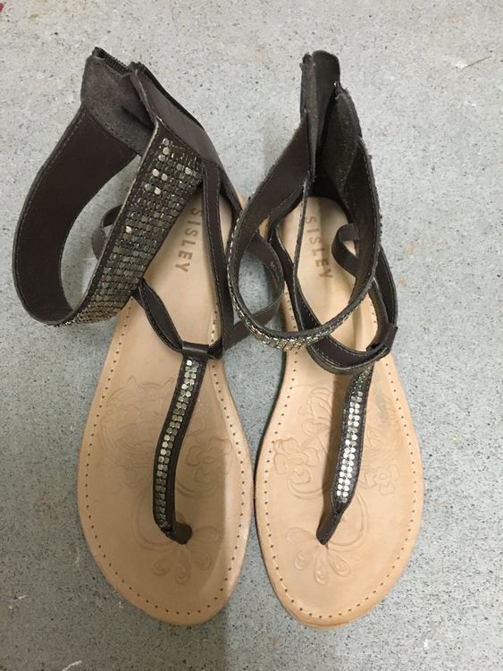 Neue Sisley Ledersandalen Grösse 36 (Neu (gemäss Beschreibung)) in ...