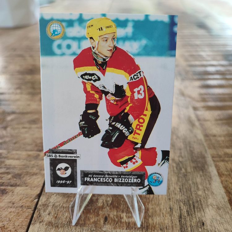 Francesco Bizzozero - HC GENEVE SERVETTE GENF - 1996/97 (Gebraucht) in ...