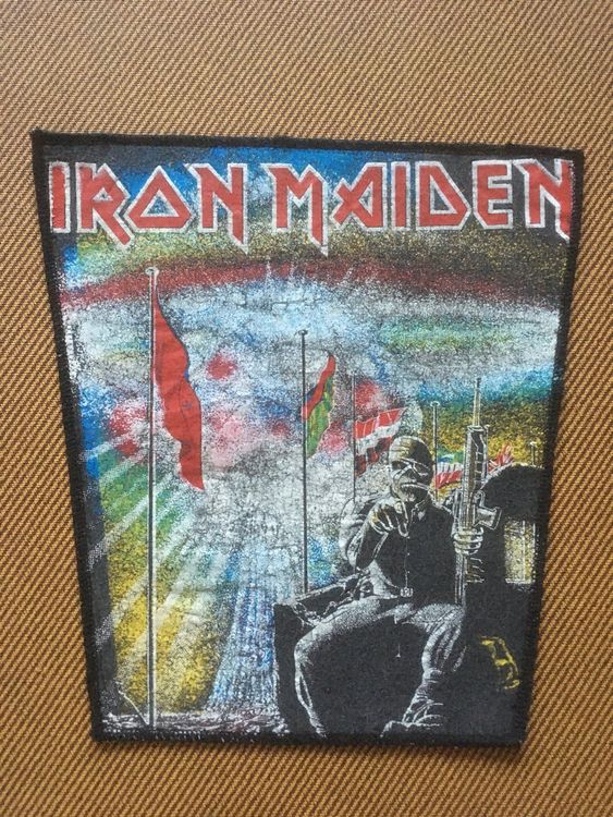 iron maiden backpatch vintage rare | Kaufen auf Ricardo