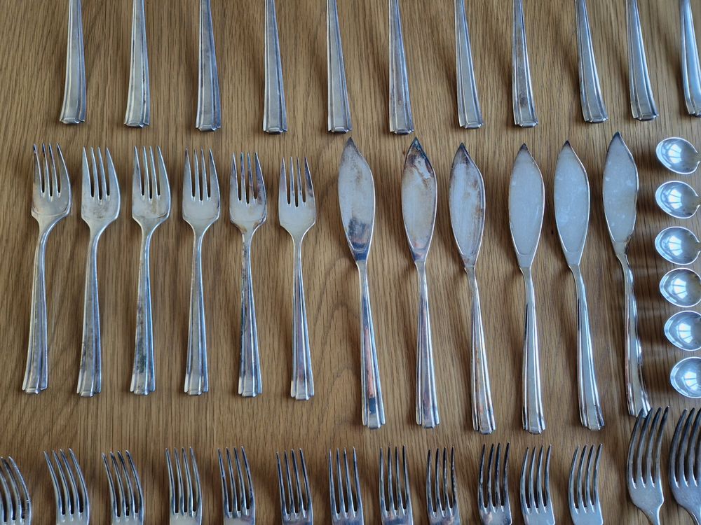 86-teiliges Silberbesteck-Set | Kaufen auf Ricardo