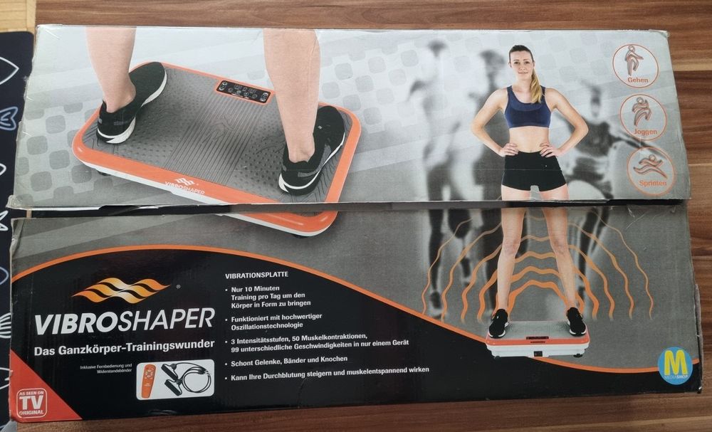 Vibroshaper Compact Fitness Vibrationsplatte (Neu (gemäss Beschreibung ...