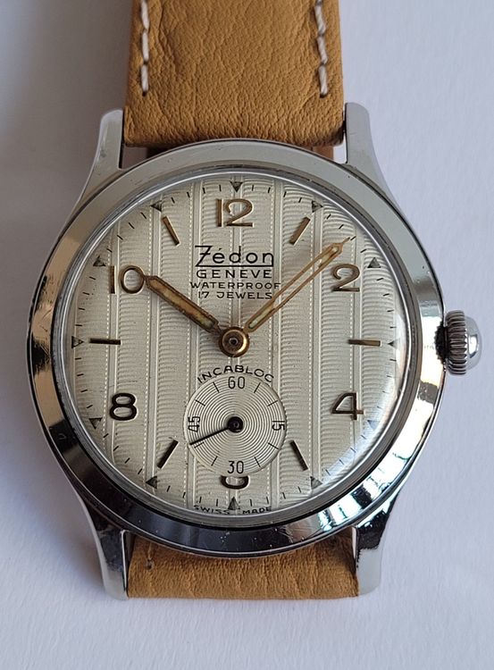 Zedon GENEVE Handaufzug FHF 70 Vintage ca. 75-jährig (Gebraucht) in ...