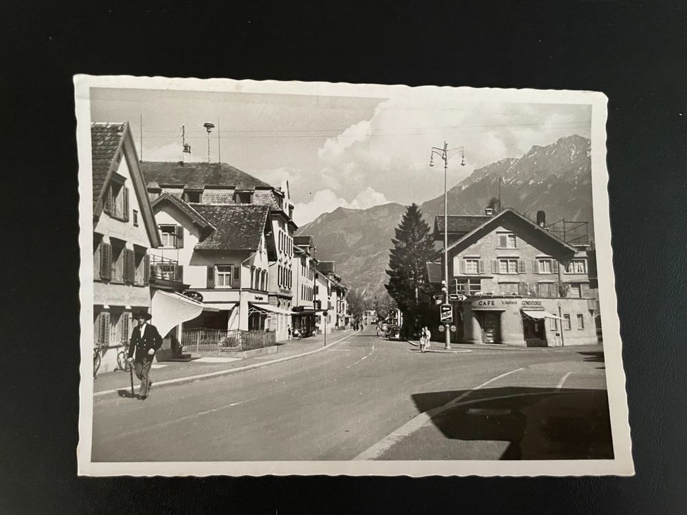 AK SG Buchs, Bahnhofstrasse, Dreischwesterngruppe (Gebraucht) in Thal für CHF 9 – mit Lieferung ...