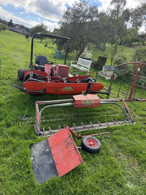 ** Nussmüller Rasant Berg Trak 802 Mit Mähbalken ** (Gebraucht) in ...