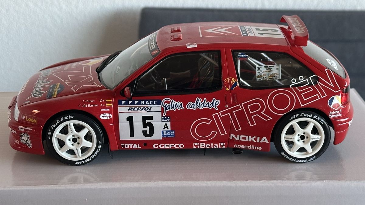 CITROËN ZX KIT CAR Catalunya 1997 OTTO MODELS 1/18 NEW OVP (Neuf avec ...