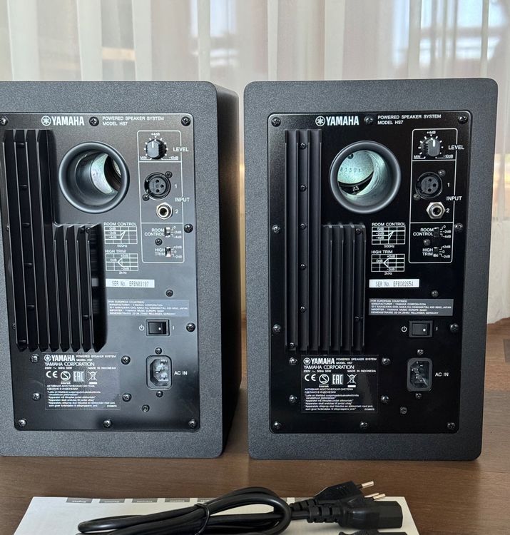 YAMAHA HS7 HS-7 HS7 STUDIO MONITORE Lautsprecher (1 Paar) | Kaufen auf Ricardo