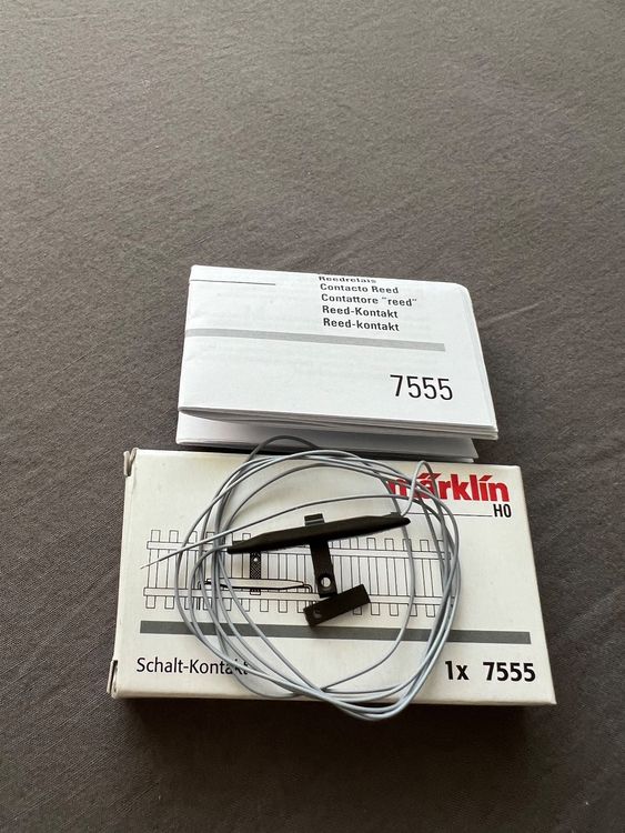Märklin Schalt-Kontakt H0 7555 (10 Sück) (Neu und originalverpackt) in ...