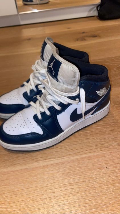 JORDAN 1 MID ARMORY NAVY (Gebraucht) in Aefligen für CHF 49 – mit Lieferung auf Ricardo kaufen