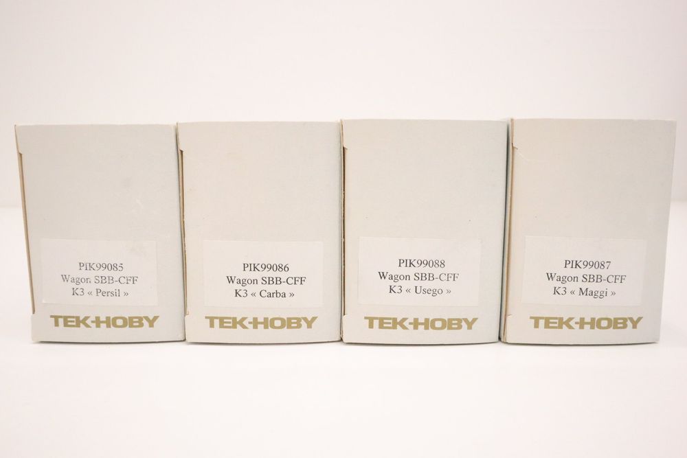 Piko 99085 bis 99088 SBB Güterwagen, DC H0 (Gebraucht) in Basel für CHF ...