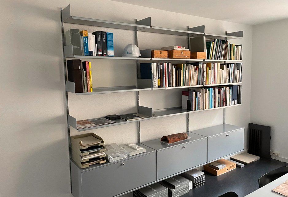 Dieter Rams 606 Regalsystem VITSOE / Metall silber (Gebraucht) in Bern ...