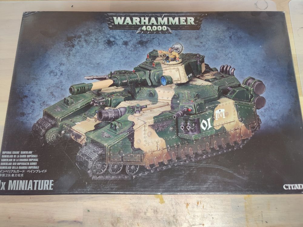 warhammer 40k Baneblade (Neu (gemäss Beschreibung)) in Buttisholz für ...