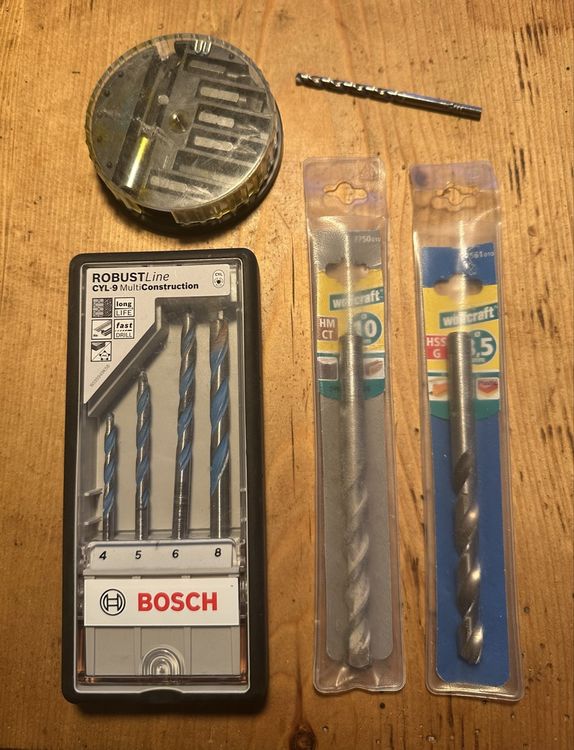 Bohrer set Bosch Wolfcraft (Gebraucht) in Zürich für CHF 20 – mit ...